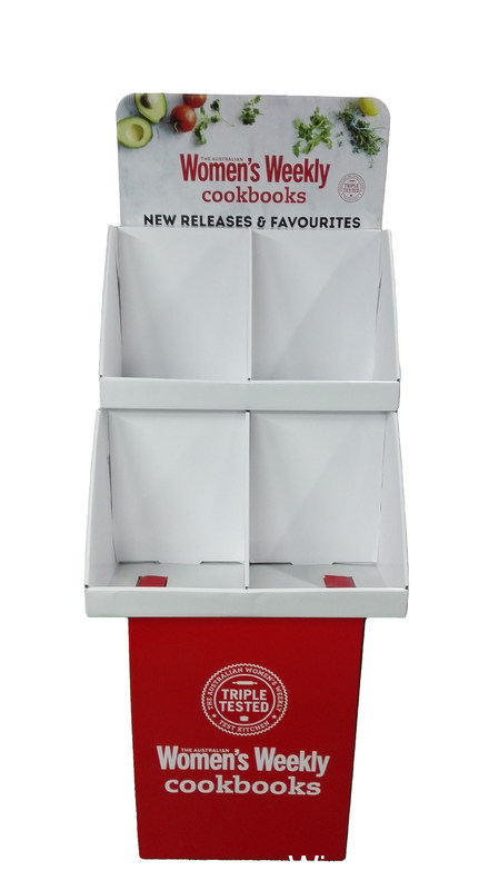 Corrugated Ladder Display Cardboard Sidekick Standee with Grids for ...