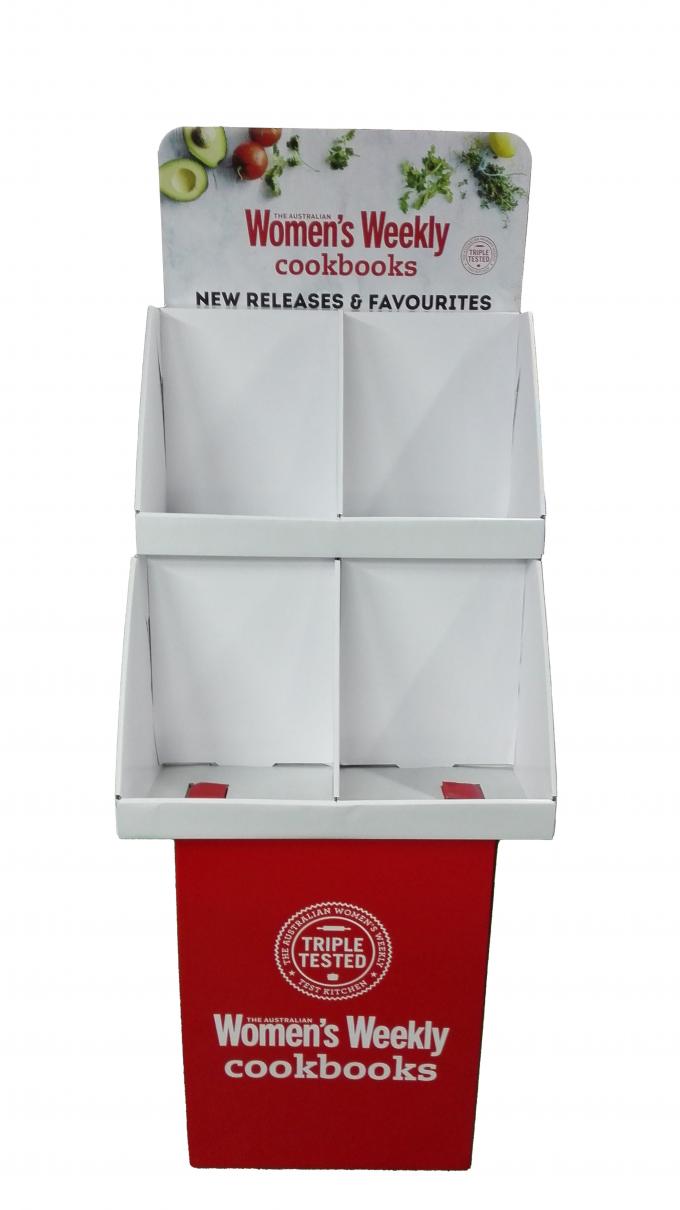 Corrugated Ladder Display Cardboard Sidekick Standee with Grids for ...