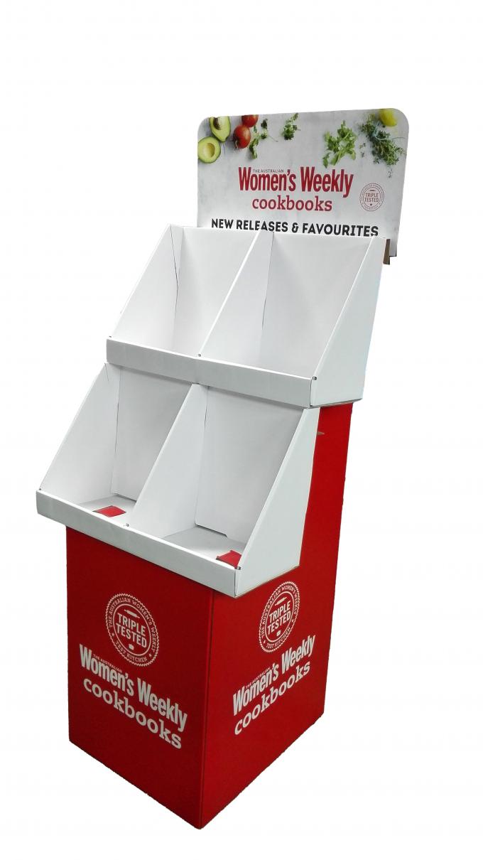 Corrugated Ladder Display Cardboard Sidekick Standee with Grids for ...